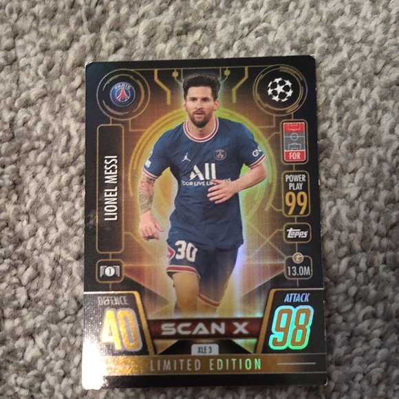 Toys | Set Of 5 Very Rare Psg Squad Soccer Cards | Poshmark